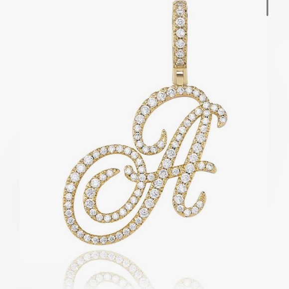 Jewelry | Iced Out Chain 18k Gold Plated Fully Cz Simulated Diamond ...